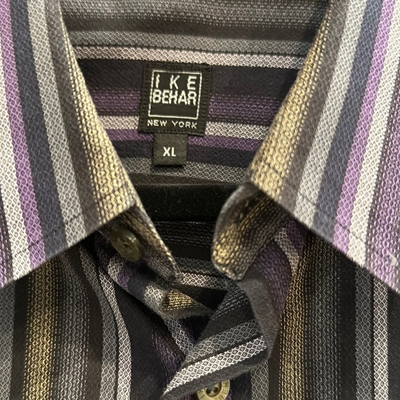 Ike Behar | Shirts | Mens Ike Behar Long Sleeve Xl Multi Color | Poshmark